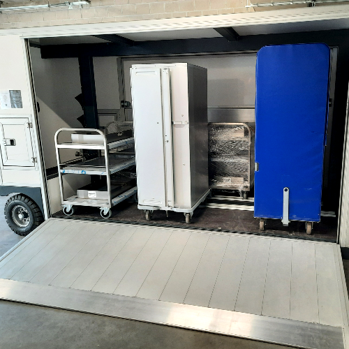 Intern transport oplossing voor campus distributiewagen - Mansier Logistiek